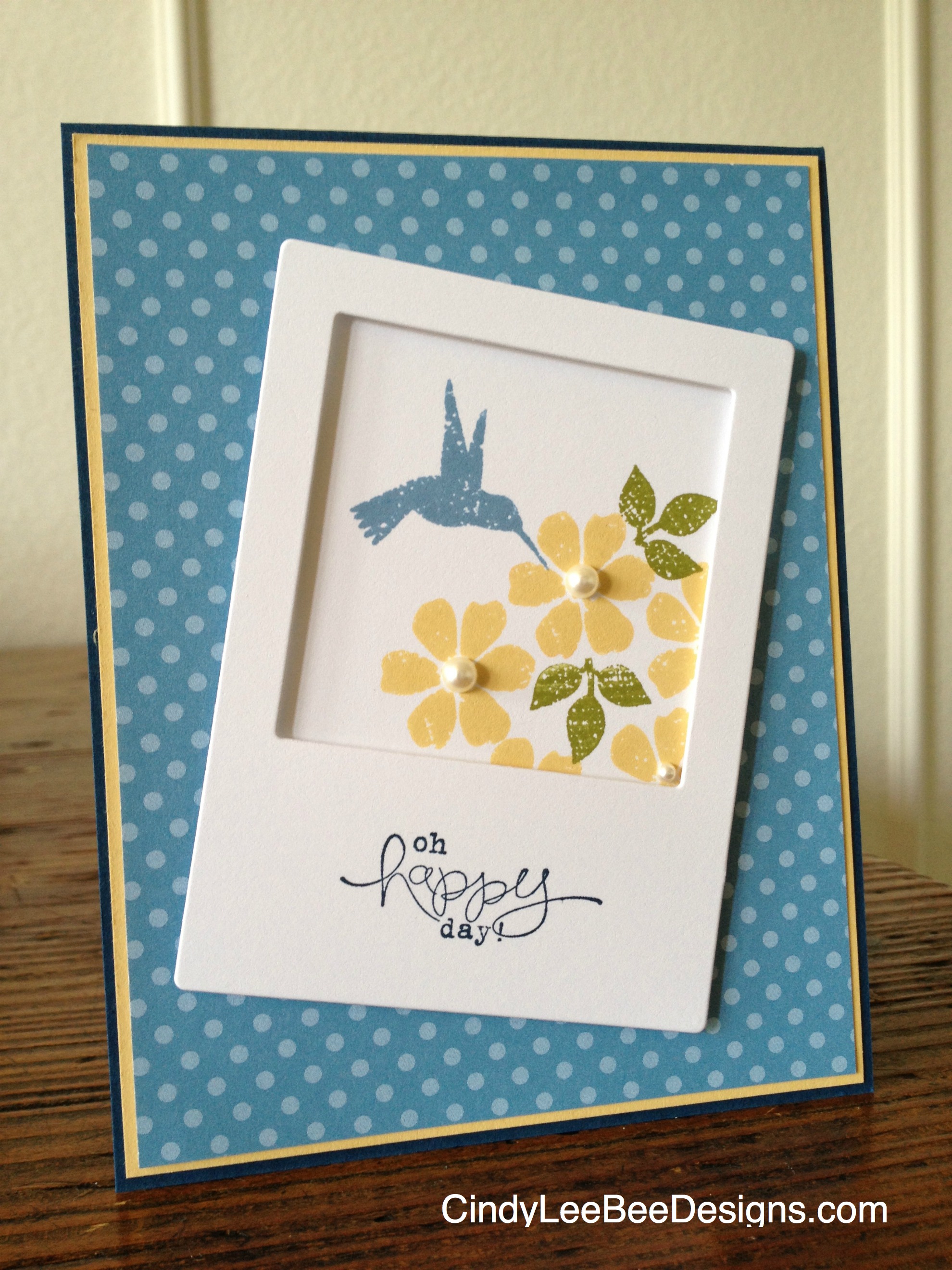 SU Bloomin’ Marvelous Polaroid Angled | Cindy Lee Bee Designs