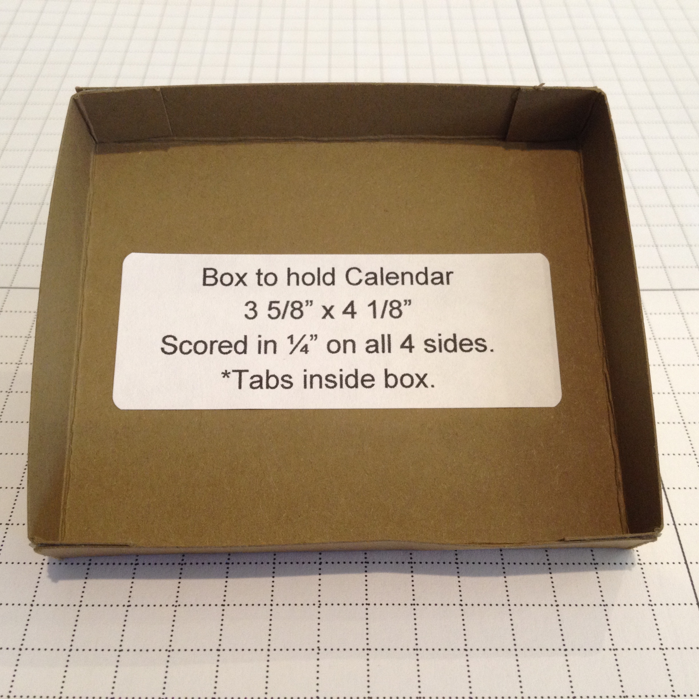 SU Wondrous Wreath Easel Calendar Box | Cindy Lee Bee Designs