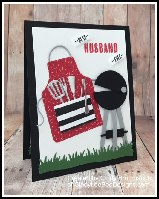 SU Apron of Love For Husband | Cindy Lee Bee Designs