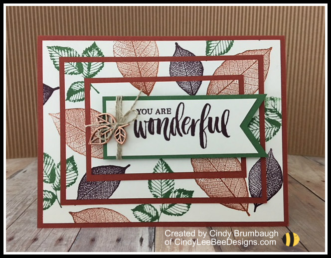 SU Rooted in Nature Triple Time Stamping Video | Cindy Lee Bee Designs