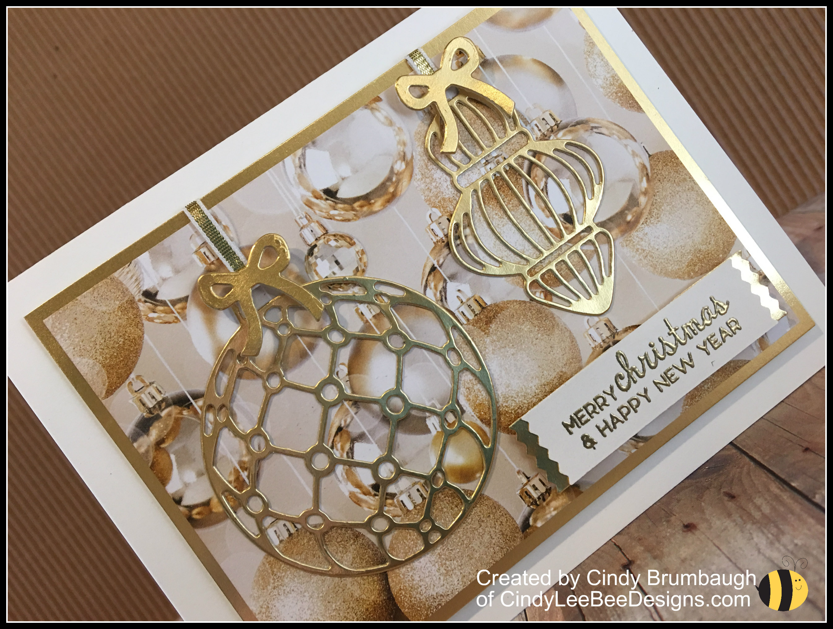 Stampin’ Up Beautiful Baubles in | Cindy Lee Bee Designs