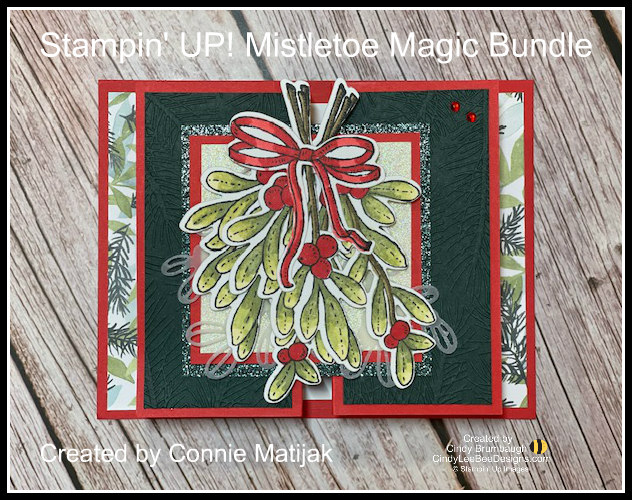 Stampin’ UP! Mistletoe Magic Bundle | Cindy Lee Bee Designs