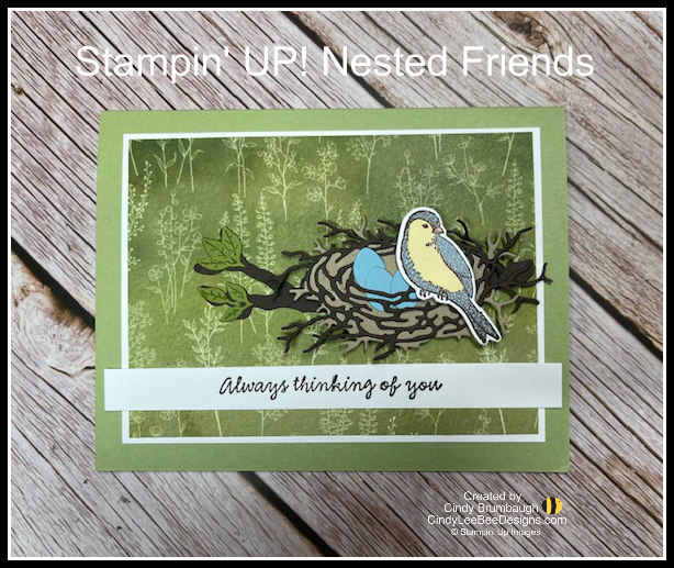 Stampin’ UP! Nested Friends Bundle | Cindy Lee Bee Designs