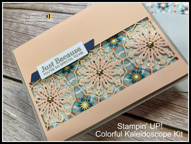 Colorful Kaleidoscope Card Kit | Cindy Lee Bee Designs