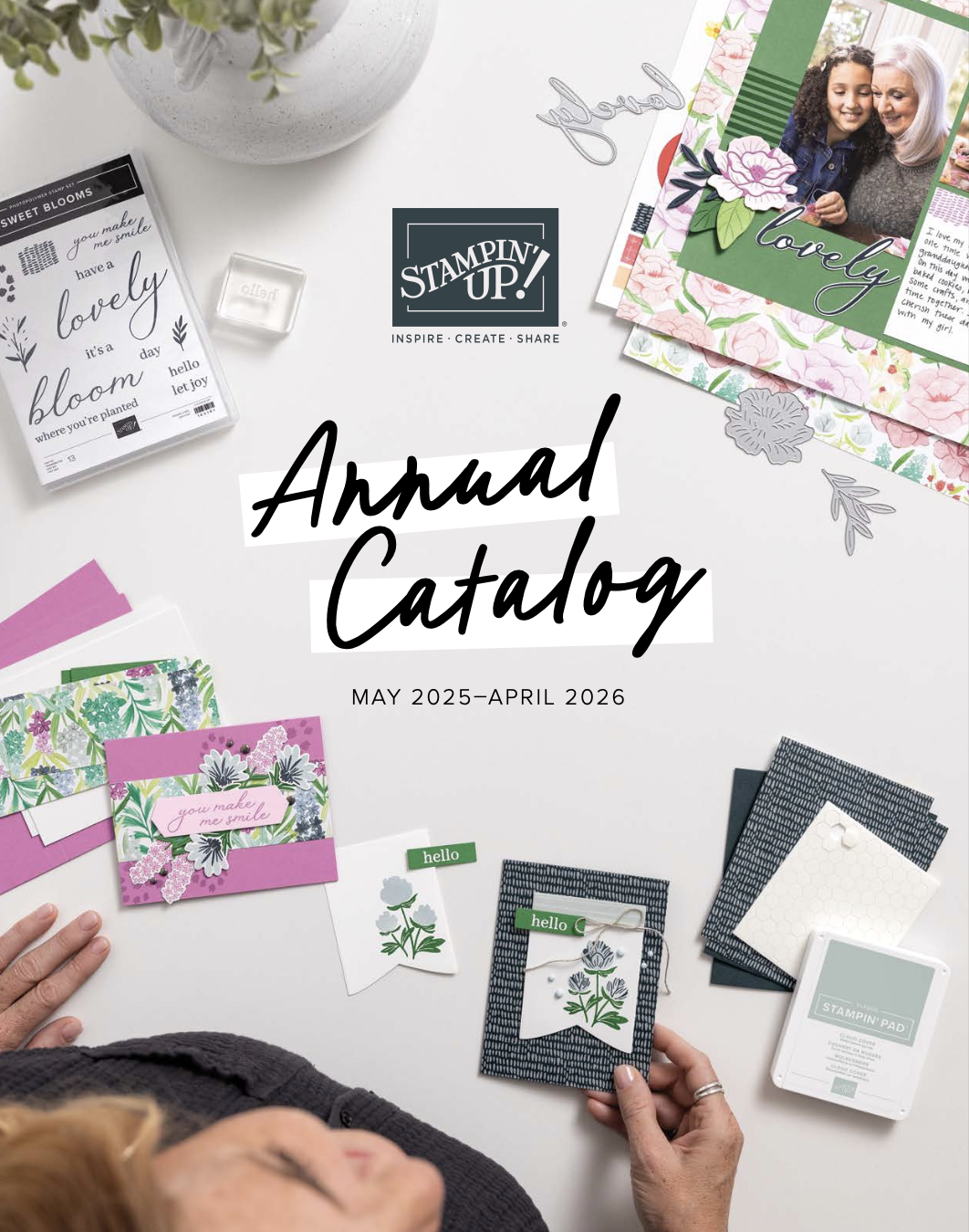 The New Stampin Up Annual Catalog 2025 2026 Is Live Cindy Lee Bee