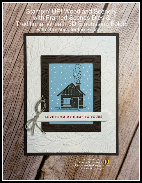 Stampin’ UP! Woodland Scenery with Framed Scenes Dies and Traditional ...
